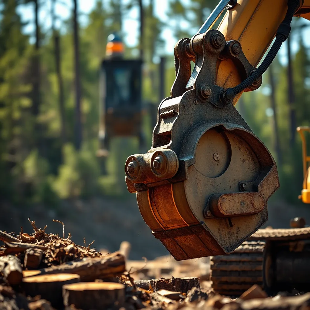 Excavator Forestry Heads: Enhancing Sustainable Forestry