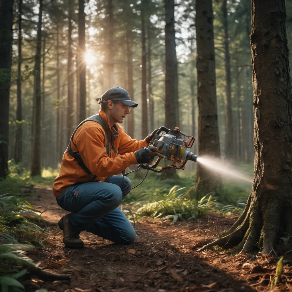 Tree Herbicide Injectors in Sustainable Forestry
