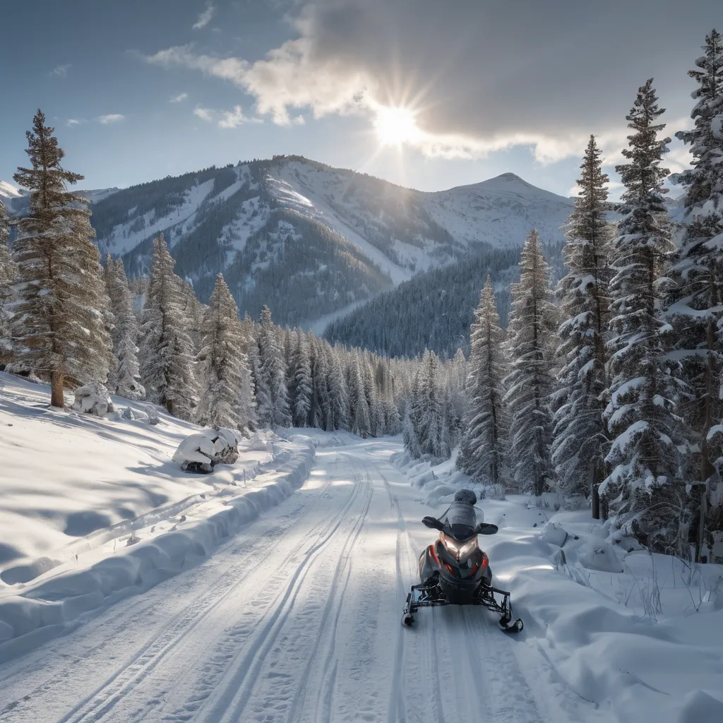 Snowmobiling Adventures in Keystone, Colorado